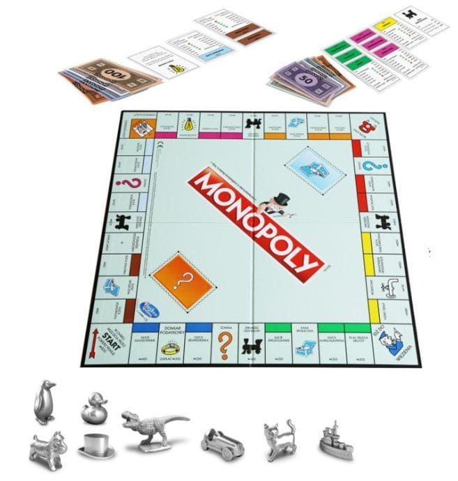 Gra planszowa Hasbro MONOPOLY NOWE PIONKI (C1009) Świat Papieru